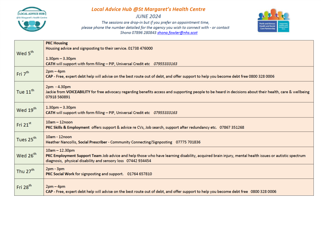 Community Info – Auchterarder & Aberuthven