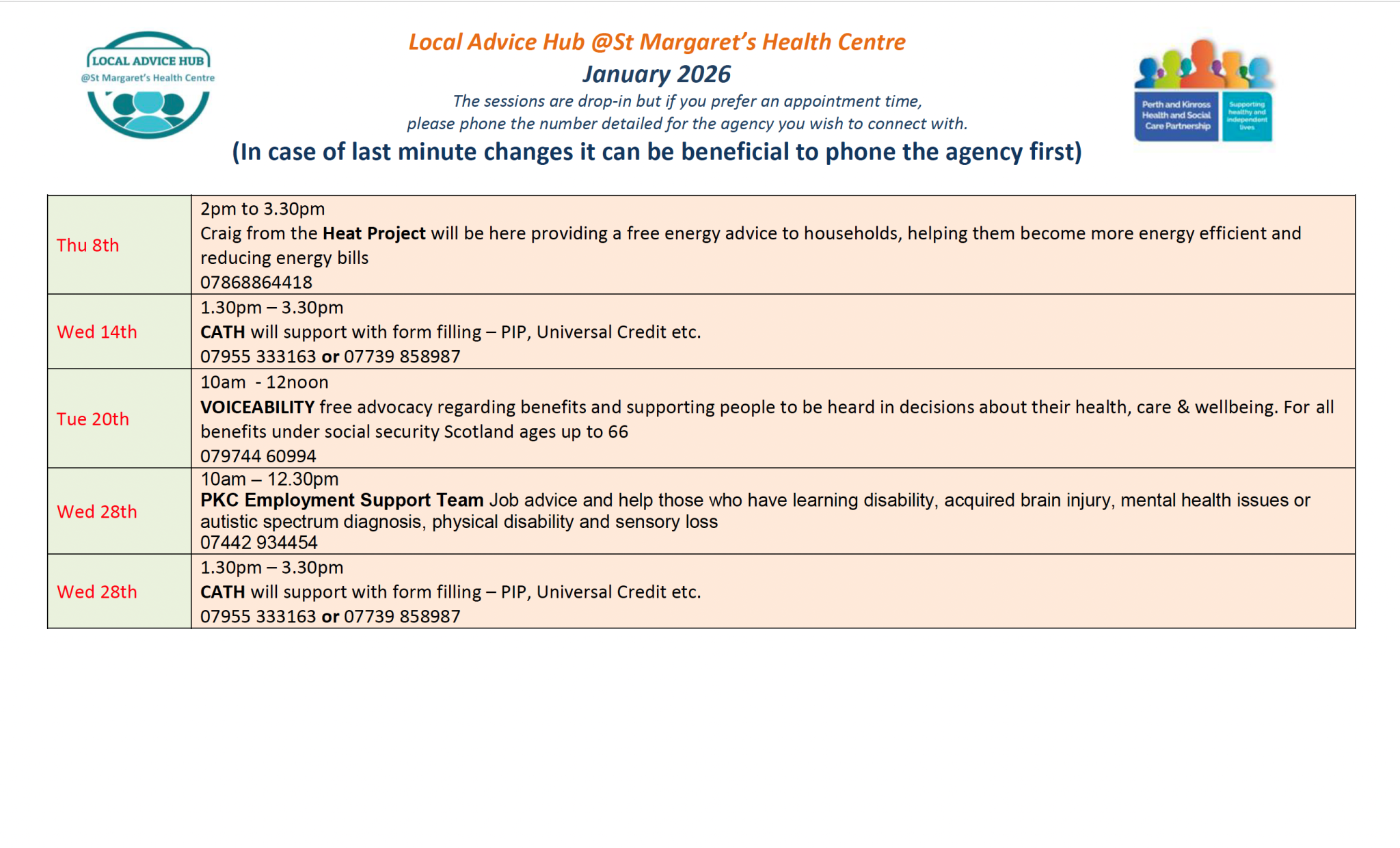 Community Info – Auchterarder & Aberuthven